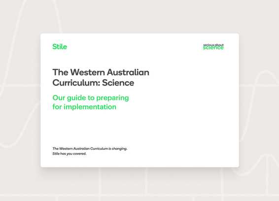 WA Curriculum | Stile Education